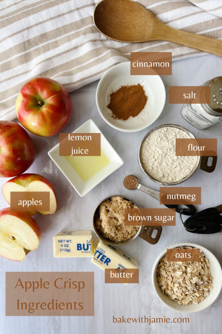 The Best Old-Fashioned Apple Crisp - Bake With Jamie