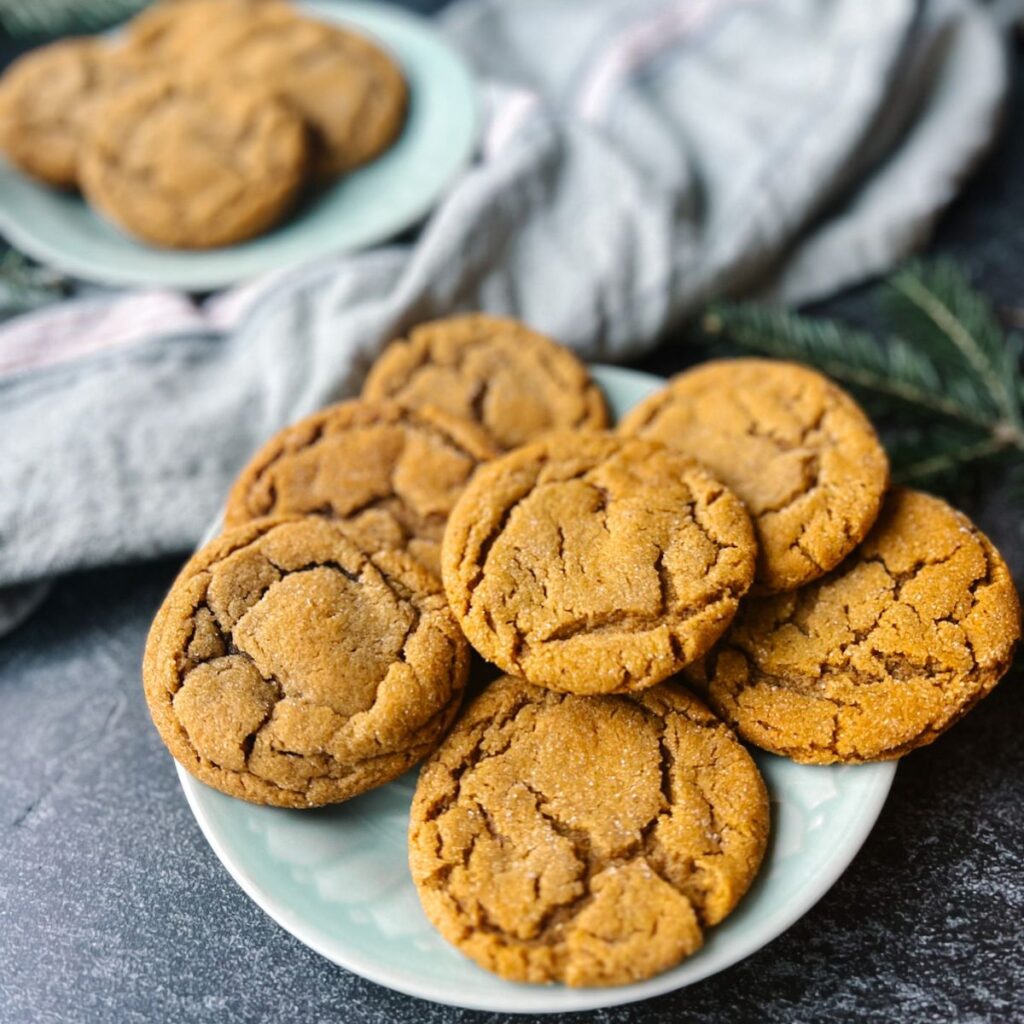 Old-Fashioned Ginger Snap Cookies - Bake With Jamie