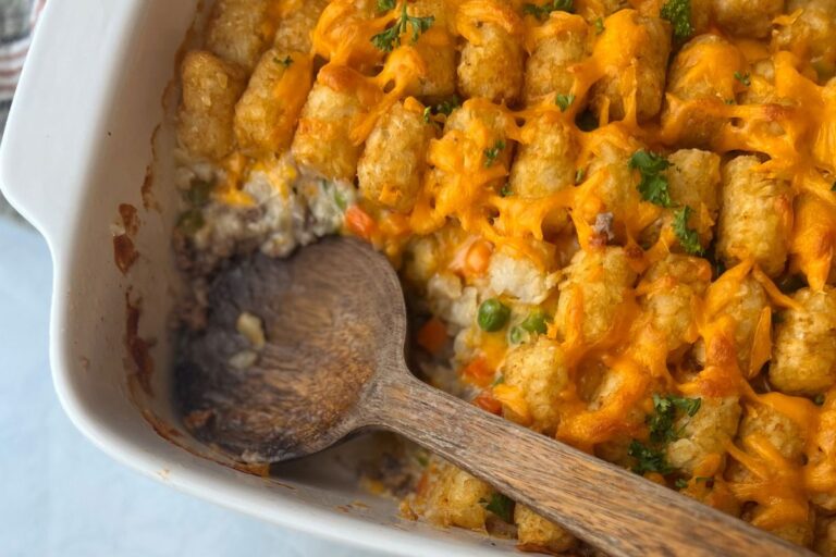 Tater Tot Hotdish (A Minnesota Classic!) - Bake With Jamie