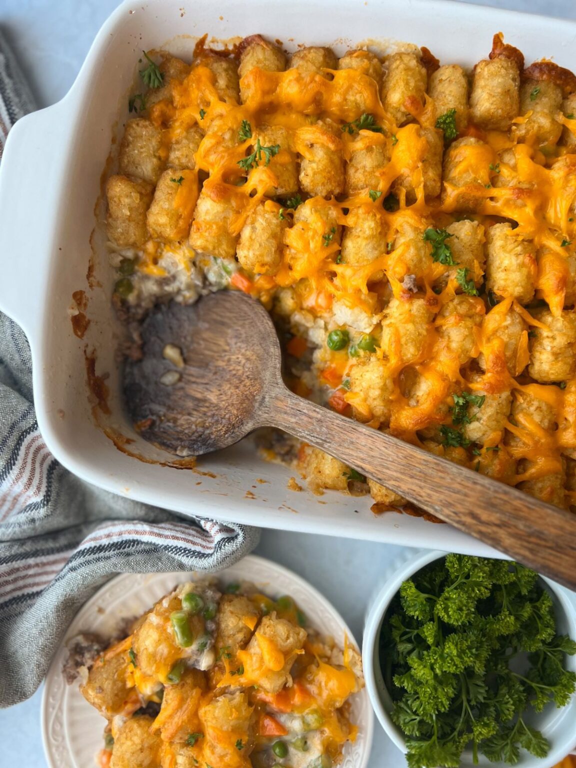 Tater Tot Hotdish (A Minnesota Classic!) - Bake With Jamie