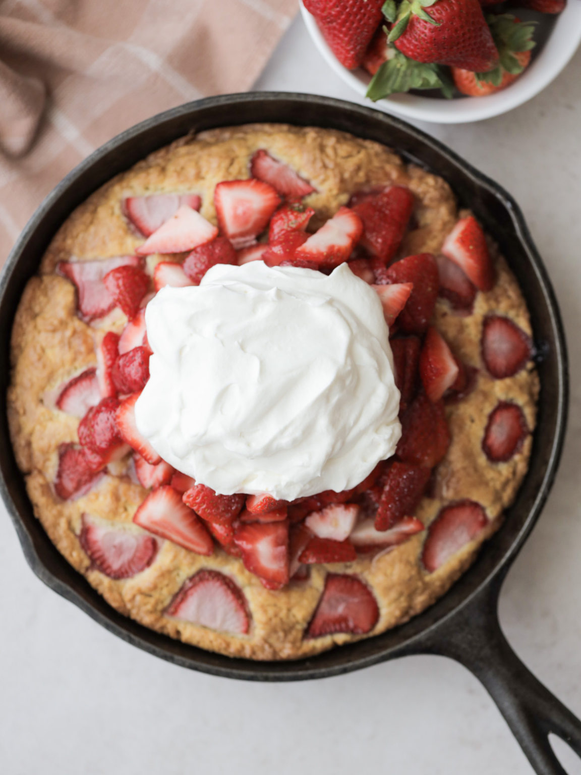 Sourdough Strawberry Shortcake - Bake With Jamie