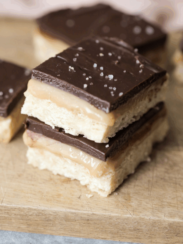 Sourdough Millionaire's Shortbread - Bake With Jamie