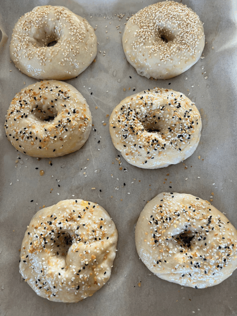 Homemade Sourdough Bagels (Simple Overnight Recipe) - Bake With Jamie